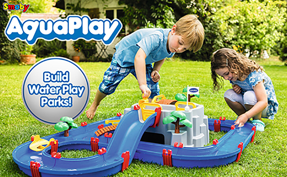 Aquaplay Lock Box, 27-Piece Water Table Playset, Outdoor - Keystone 4