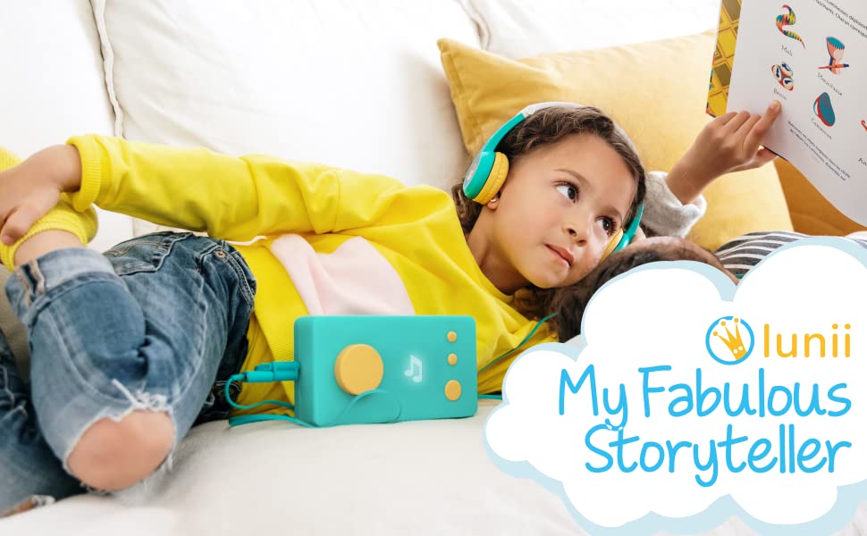 LUNII - My Fabulous Storyteller - Storyteller for children aged 3 to 8 ...