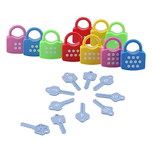 Kids Learning Locks, Educational Alphabet/Number Matching - Keystone 4