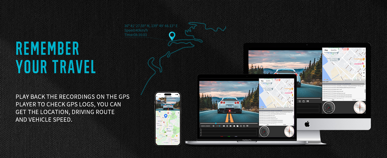 IIWEY 4K Dash Cam Front Rear Built-in WiFi External GPS - Keystone 4 IIWEY 4K Dash Cam Front Rear Built-in WiFi External GPS - Keystone 4
