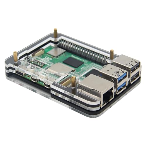 Geekworm Raspberry Pi 5 Case - Keystone 4 Geekworm Raspberry Pi 5 Case - Keystone 4