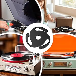 45 Record Adapter,45 RPM Aluminum Record Adapter Conversion - Keystone 4
