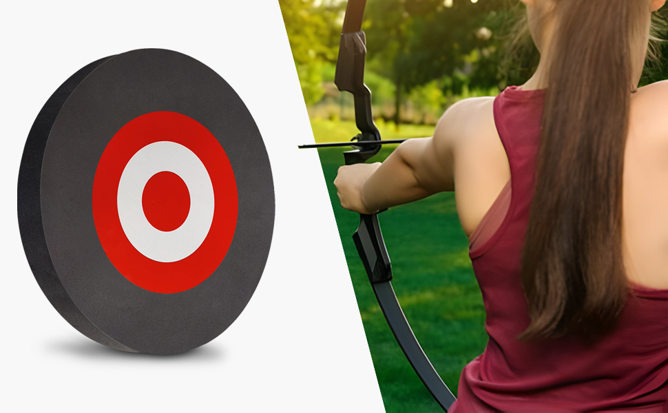 Fiita Round EVA Foam Arrow Target Portable Archery Arrow - Keystone 4