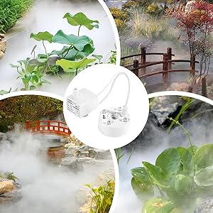 yupeuooe 5V USB Mist Maker Fogger, USB 5V Water Pump Mist - Keystone 4