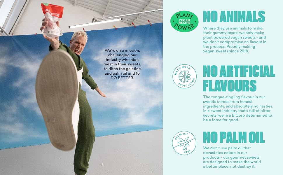 CANDY KITTENS Vegan Sweets Christmas Advent Calendar 2024 - Keystone 4