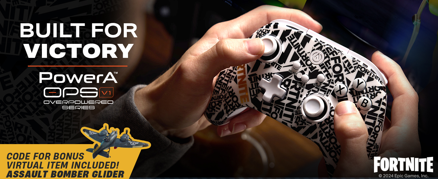 PowerA OPS v1 Wireless Controller for Cloud Gaming - Keystone 4