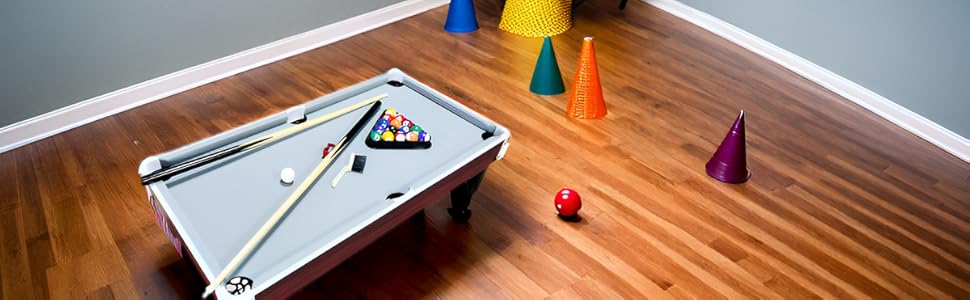 OYE 40 Inch Pool Table Top, 3.5FT Mini Kids Pool Table Top - Keystone 4