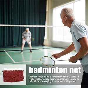 Bexdug Outdoor Badminton Net | Professional High Strength - Keystone 4