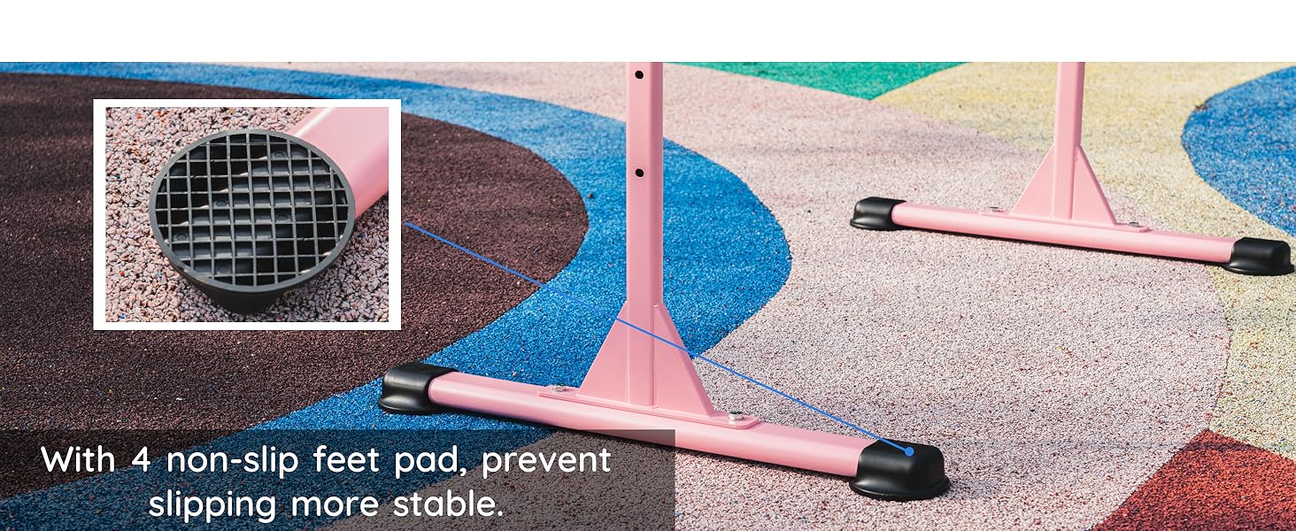 BeneLabel Ballet Barre Freestanding, 10 Height Adjustable - Keystone 4