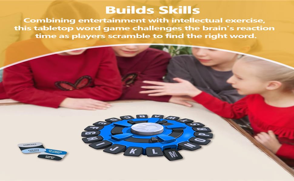 HIMS Tap Think Game, Word Games, Quick Thinking Letter - Keystone 4