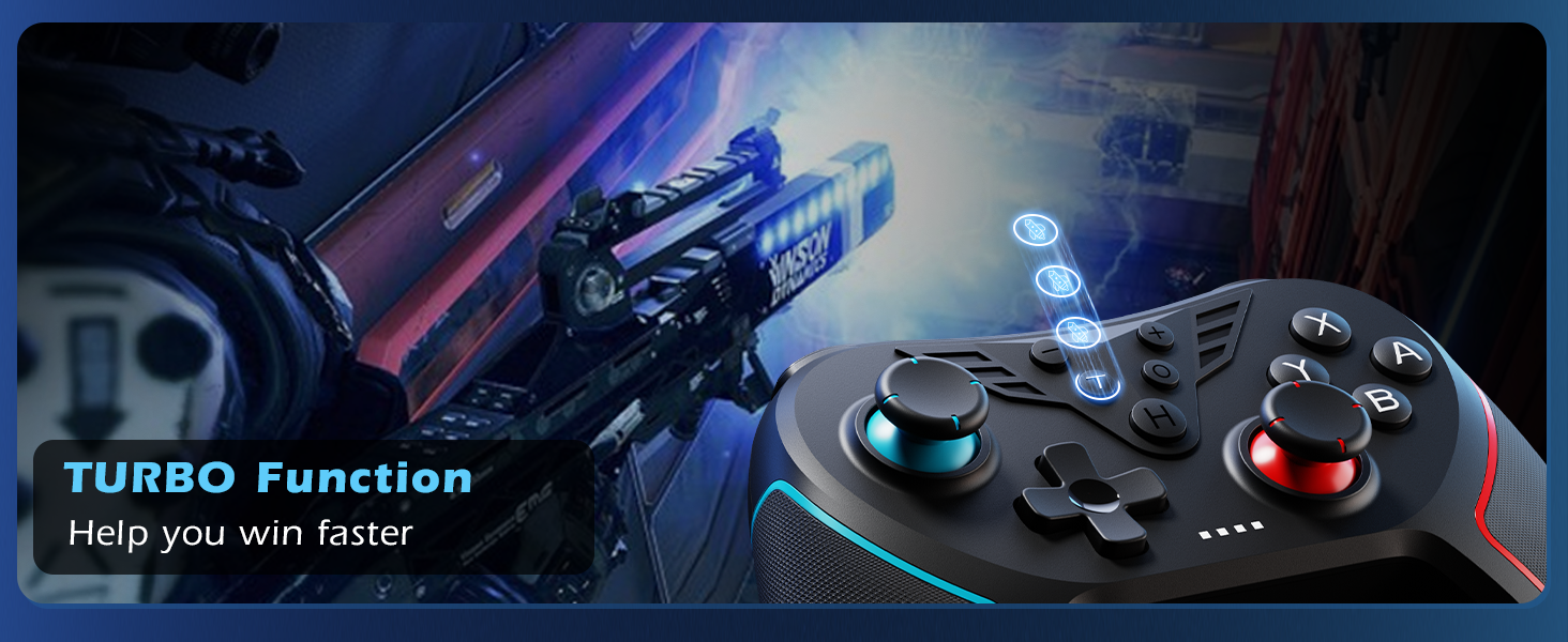 LATEC Controller for Switch, Wireless Controller for Switch - Keystone 4