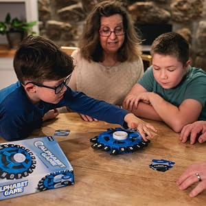 BritPick Tap Think Game, Quick Thinking Letter Pressing Word - Keystone 4