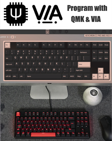 Keychron K2 Version 2 Wireless Gaming Mechanical Keyboard - Keystone 4